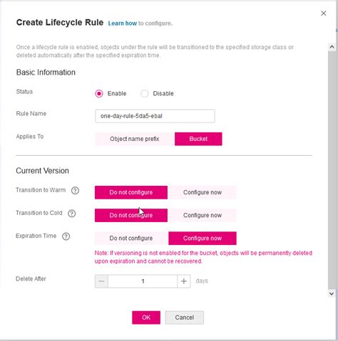 Ευάγγελος Μπαλάσκας Automatically Delete Files In Object Storage