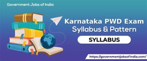 Karnataka Pwd Exam Syllabus And Pattern 2023 Government Jobs Of India