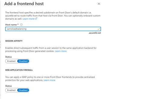 high availability with azure front door sam learns azure