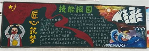 技能报国、匠心筑梦——信息工程学院开展主题黑板报评比活动 数字信息学院