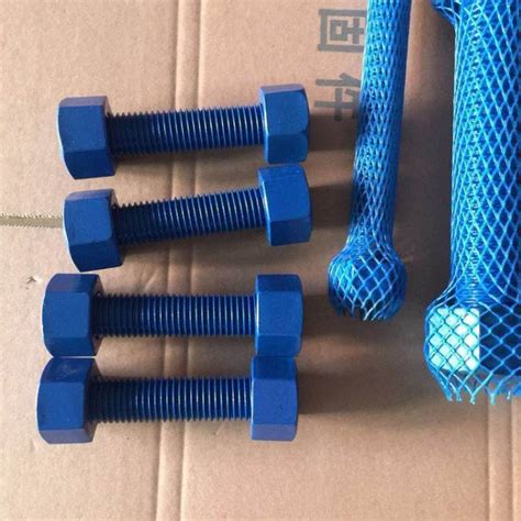 聚四氟乙烯涂层螺栓 Ptfe处理螺丝 铁氟龙涂覆螺栓
