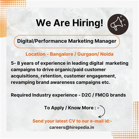 Hiring Startupjobs Hiringalert Digitalamarketing Hiringalert