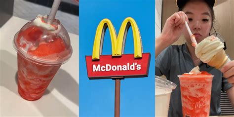 Folks Are Craving This Mcdonalds Workers Cherry Mcfloat Hack
