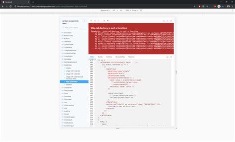 Datepicker Fully Controlled Has Typeerror On Smaller Devices · Issue 4011 · Carbon Design