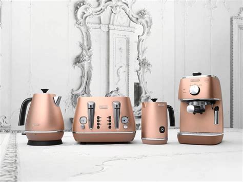 DeLonghi Distinta Copper Kitchen Appliances are Amazing