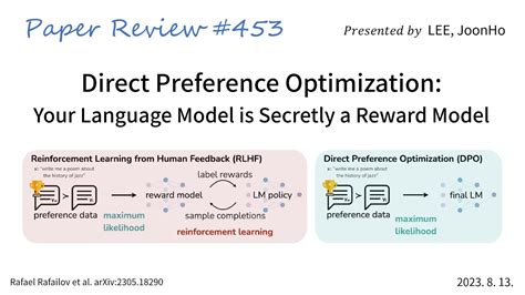 Pr 453 Direct Preference Optimization Youtube