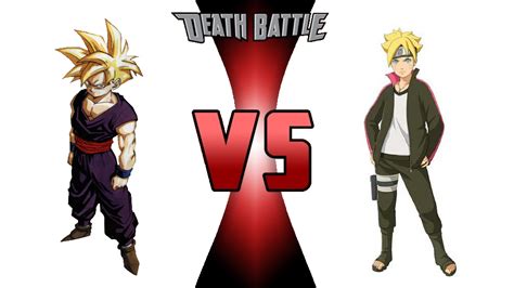 Gohan From Dbz On The Left Vs Boruto From Naruto On The Right Who Do You Think Will Win