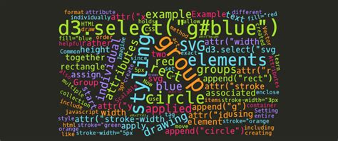 D3 Building Blocks 4 Svg Groups Dev Community