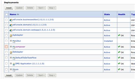 Oracle Database Soa 12c Soa Folder Stack Overflow