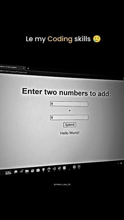 Does Anyone Know How It Works 🙂 Coding Html Css Js Javascript Shorts Sortedcoding Youtube