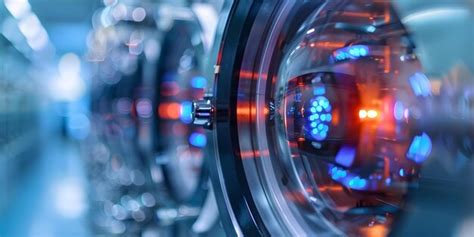 Enhanced Security Features In A Bank Vault Biometric Scanners And Surveillance Drones Concept