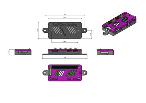 3d File Raspberrypi Zero Case By Nerdiyde 🎵・3d Print Model To Download