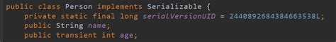 Java笔记 Io —— 序列化和反序列化（local Class Incompatible异常解决） Csdn博客
