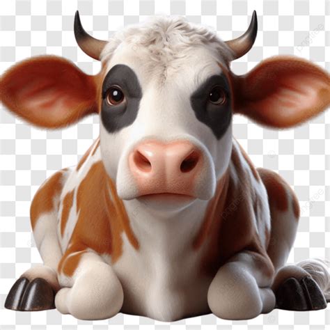 귀여운 갈색 암소 암소 가축 이드 Png 일러스트 및 이미지 에 대한 무료 다운로드 Pngtree