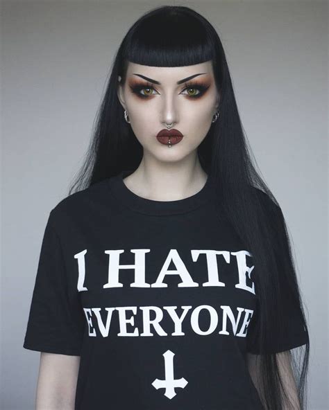 Dark Beauty Gothic Beauty Stay Cold Apparel Naked Palette Goth Makeup Metal Girl Different