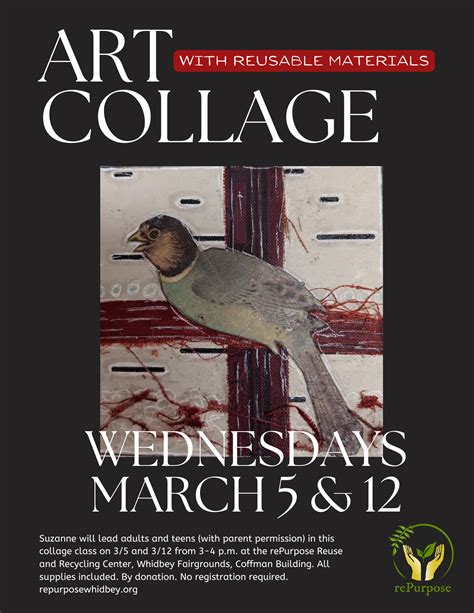 Collage Class Flyer Port Of South Whidbey