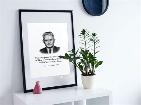 Cornelius Van Til Quote Print Missional Wear