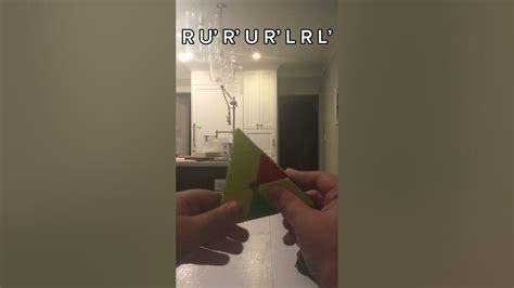 Pyraminx Edge Flip Alg Cubing Pyraminx Subscribe Shorts Youtube