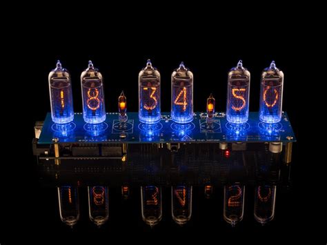 Nixie Tubes Clock IN Arduino Shield Arduino GPS Temp Etsy