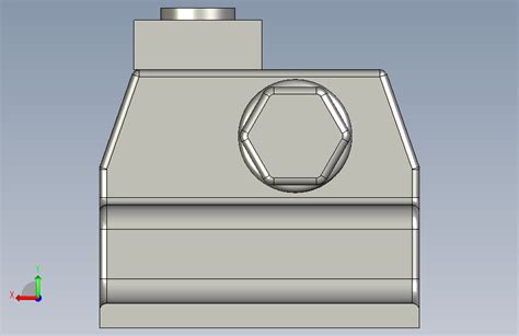 气门摇臂轴支座的钻φ16通孔专用夹具设计及加工工艺装备proe三维及非标5张cad图 说明书 Step 模型图纸下载 懒石网