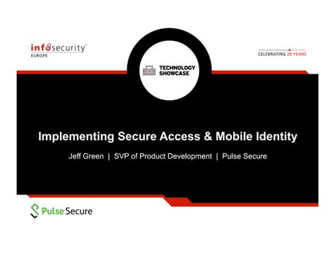 Implementing Secure Access And Mobile Identity Pdf Cloud Computing Internet