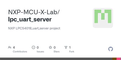 GitHub NXP MCU X Lab Lpc Uart Server NXP LPC54018 Uart Server Project