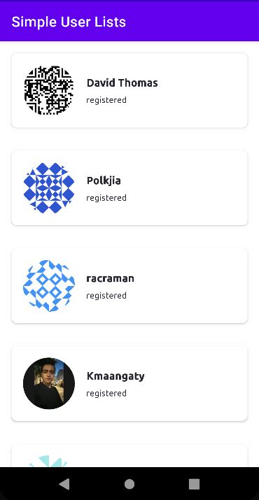 Github Nonchainsimpleuserlist Get Random Users Of Stackoverflow