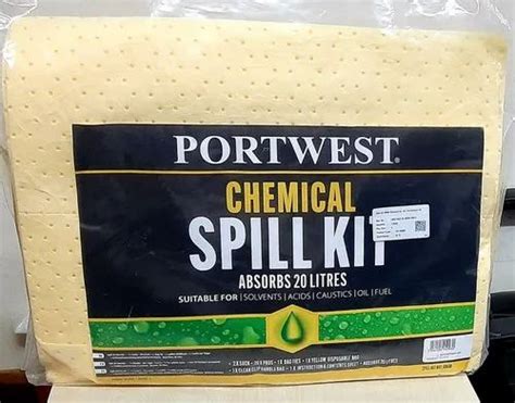 Bag Chemical Spill Kit For Industrial Container Size 20 L At Rs 4500