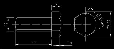 Simak Cara Membuat Gambar Baut D Di Autocad Terpecaya