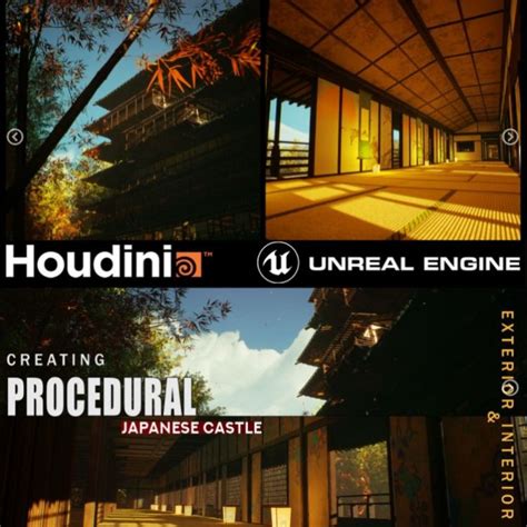 In This Tutorial You Will Learn How To Create A Procedural Japanese Castle Generation Tool In