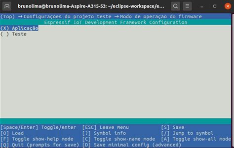 Kconfig Crie O Arquivo De Configuração Para O Esp32 Idf Embarcados