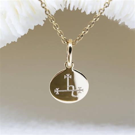 Lilith Sigil Sigil Pendant Of Lilith 10mm Lilith Pendant Necklace Sigil Lilith Necklace Lilith