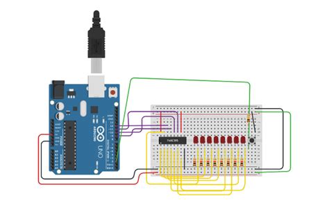 Circuit Design Decimal To Binary Conversion For Sensors Tinkercad