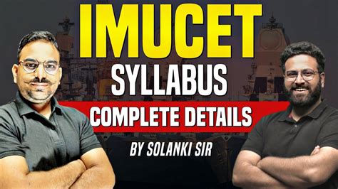 Imu Cet Exam Pattern And Syllabus 2024🔥 Imu Latest Exam Strategy To Crack Learn With Sumit