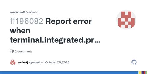 Report Error When Tegratedprofileswindows Profile Path