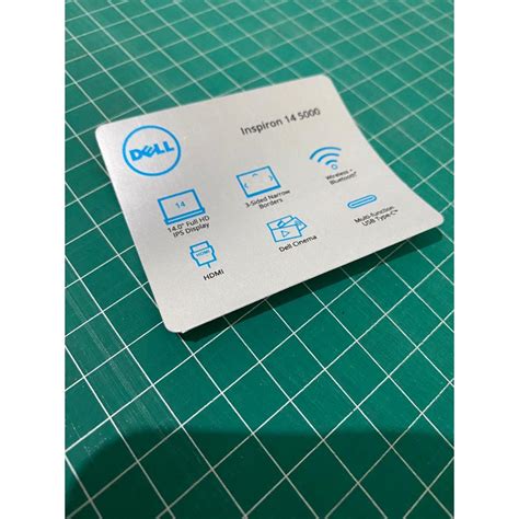 Jual Stiker Spesifikasi Laptop Dell Inspiron Mengkilat Shopee Indonesia