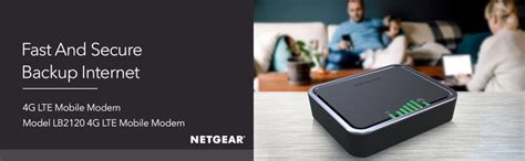 Netgear G Lte Modem With Two Gigabit Ethernet Ports Instant Broadband Connection Works With