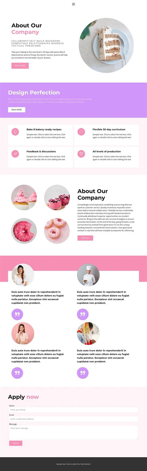 About Our Production Css Template By Nicepage