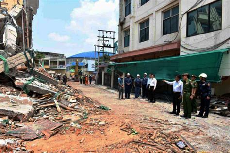 ငလျင်လှုပ်ပြီးနောက်ပိုင်း စစ်ကောင်စီက လေကြောင်းနှင့် လက်နက်ကြီး အကြိမ