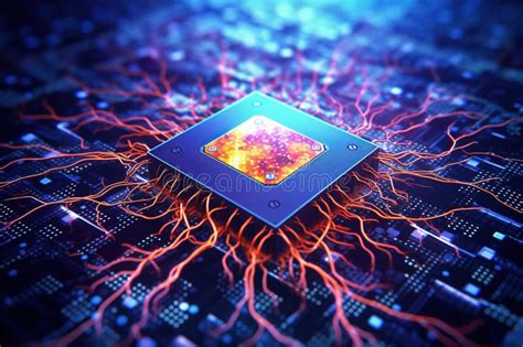 Technology And Engineering Concept Artificial Intelligence Ai Machine Learning Big Data