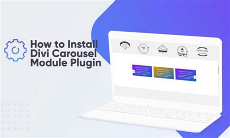 How To Install Divi Carousel Module Plugin DiviGear