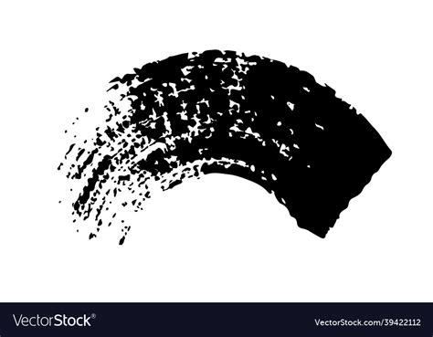 Quote Abstract Grunge Brush Hand Drawn Royalty Free Vector