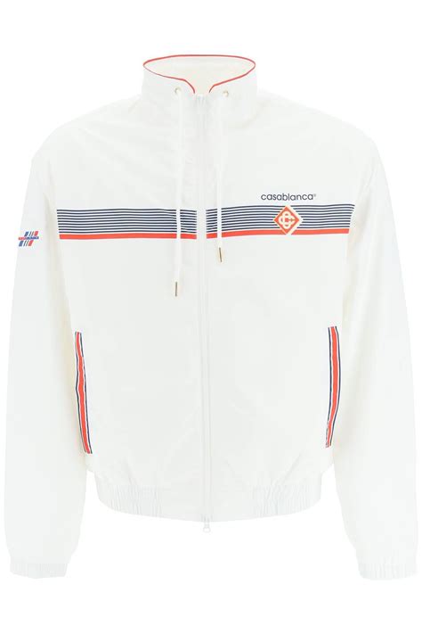 Casablanca Air Tracksuit Jacket In White 36 Off Editorialist