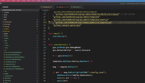 前端模板文件分离 报panic Issue 462 GoAdminGroup go admin GitHub