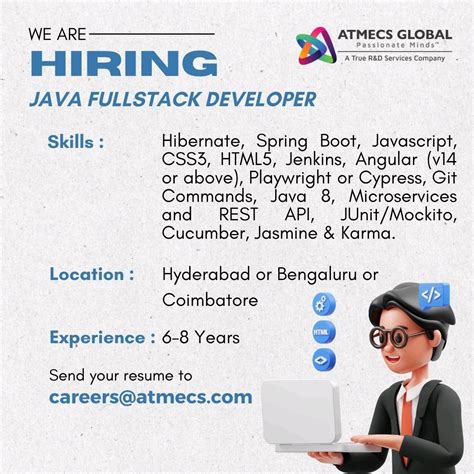 atmecs global inc on linkedin javadeveloper javadeveloperjobs javascript bengalurujobs…