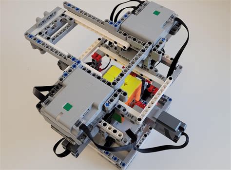 Lego Moc 5 Axis Cube Solver By Pfoerster Rebrickable Build With Lego