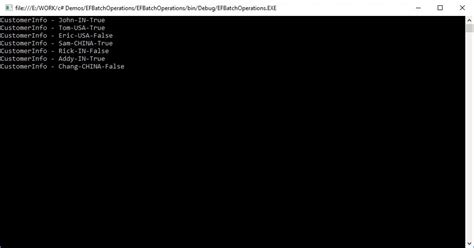 Entity Framework Batch Insert Update Delete Operations