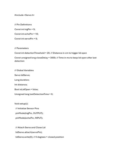 Arduino Project Pdf