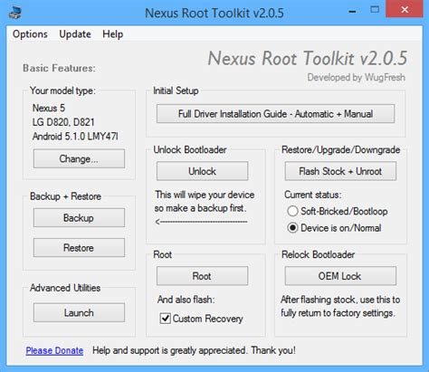 Download Nexus Root Toolkit MajorGeeks