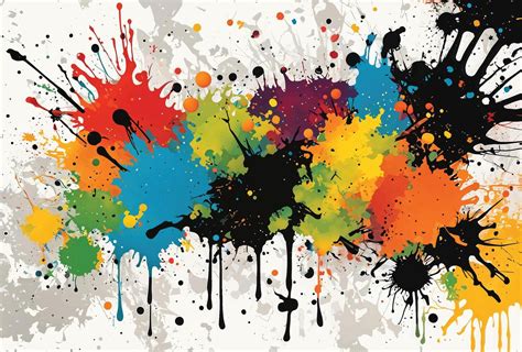 Abstract Splatter Color Background Illustration Design 48507163 Vector Art At Vecteezy